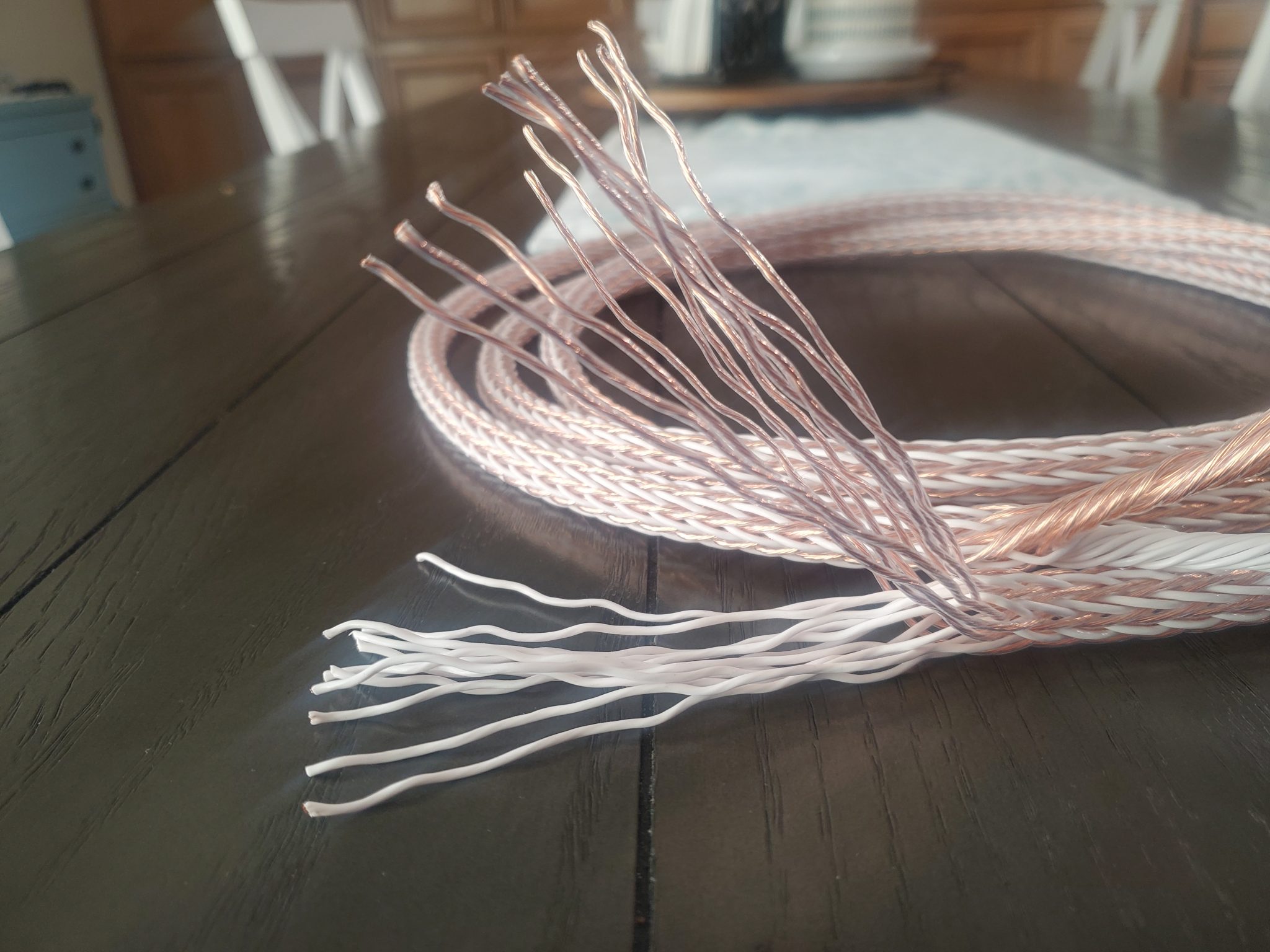 Braided Speaker Cable Assembly - E-Zees Crossovers